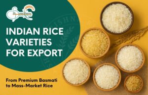 Indian Rice Varieties for Export: From Premium Basmati to Mass-Market Rice